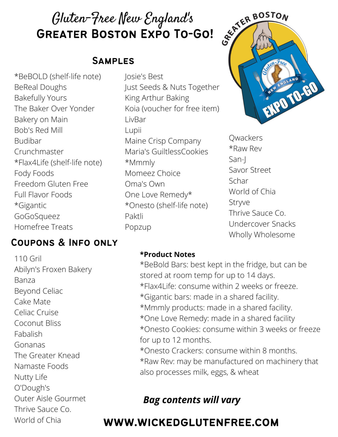 Gluten-Free Expos & Events - Gluten-Free New England